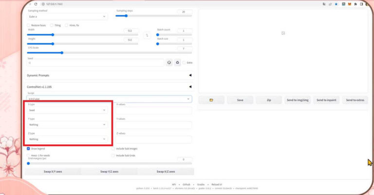 【X/Y/Z plot】使い方。プロンプトや設定を調整し比較してみよう！画像生成AIイラストStableDiffusionWebUI/AUTOMATIC1111 | なぎのブログと ...