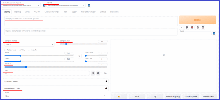 【X/Y/Z plot】使い方。プロンプトや設定を調整し比較してみよう！画像生成AIイラストStableDiffusionWebUI ...