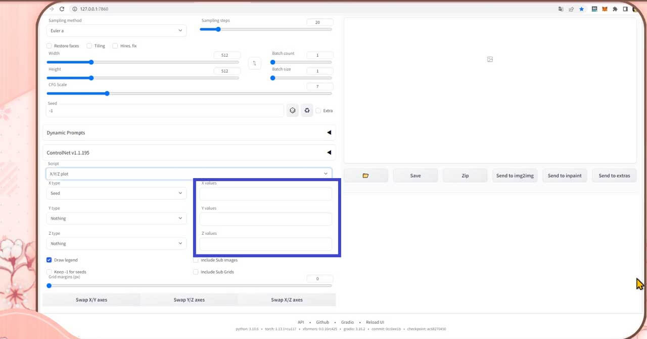 【X/Y/Z plot】使い方。プロンプトや設定を調整し比較してみよう！画像生成AIイラストStableDiffusionWebUI/AUTOMATIC1111 | なぎのブログと ...