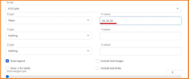 【X/Y/Z plot】使い方。プロンプトや設定を調整し比較してみよう！画像生成AIイラストStableDiffusionWebUI/AUTOMATIC1111 | なぎのブログと ...