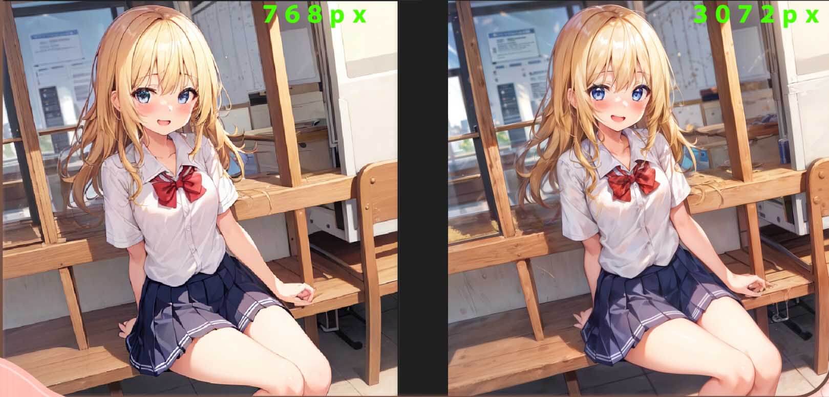 【ControlNet】新機能tile！画像を拡大し高解像度画質で生成する拡張機能タイル！画像生成AIイラストは4K8K時代にStableDiffusion WebUI | なぎのブログと ...