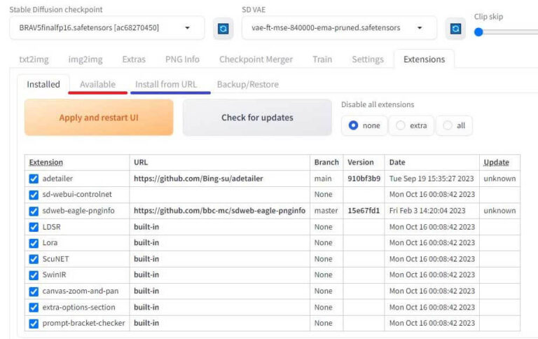 SDXLでも使える？【ADetailer】手や顔の崩れを自動できれいに修正できる拡張機能。インストールと使い方を解説。綺麗な画像生成AIイラストをStableDiffusion WebUIで ...